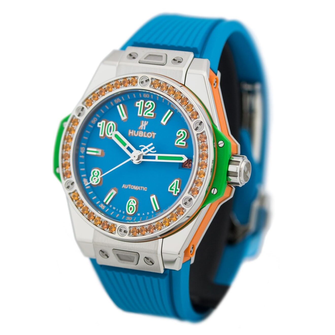 Hublot Pop Art Blue Dial – Miller Watches & Diamonds
