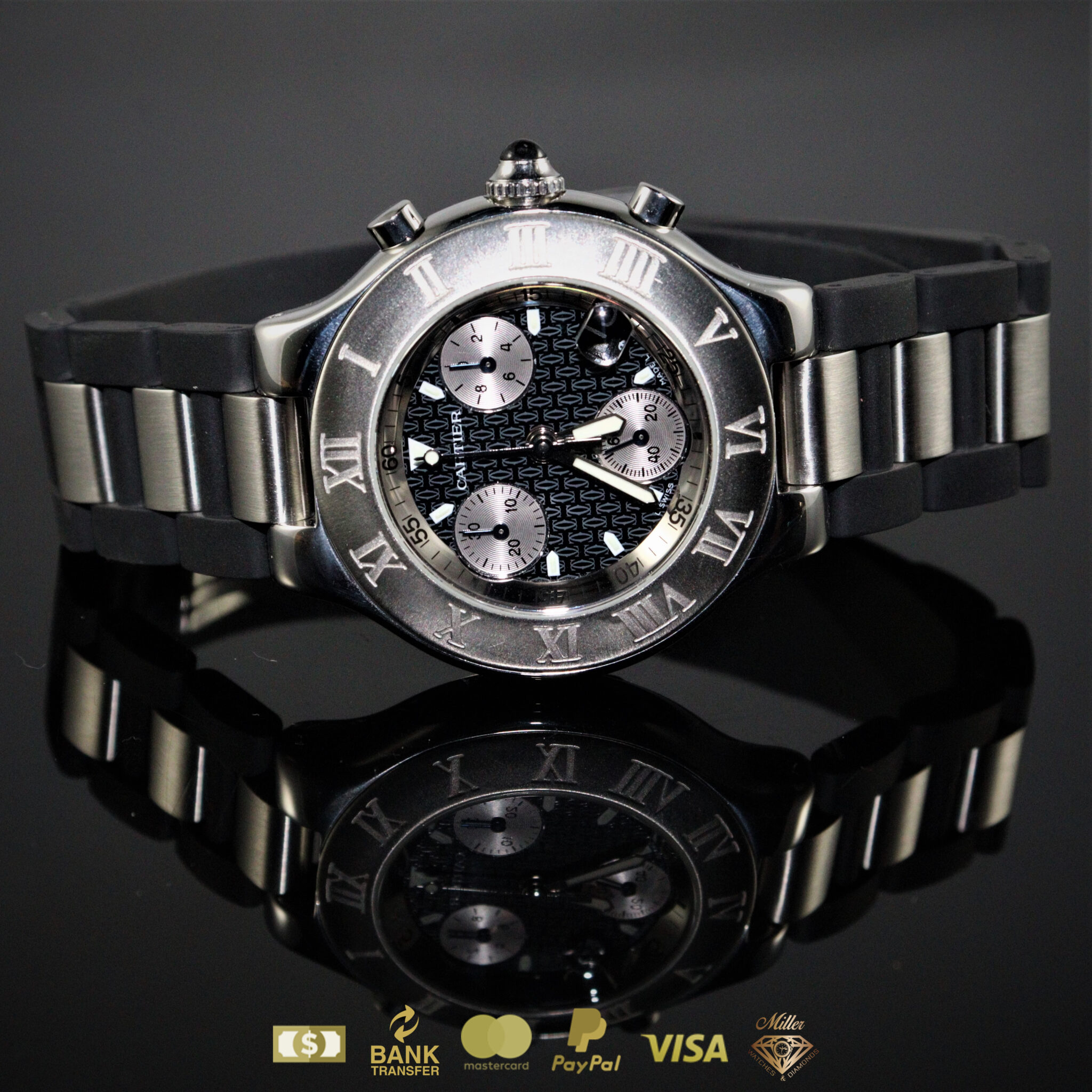 Cartier Chronoscaph 21 – Miller Watches & Diamonds