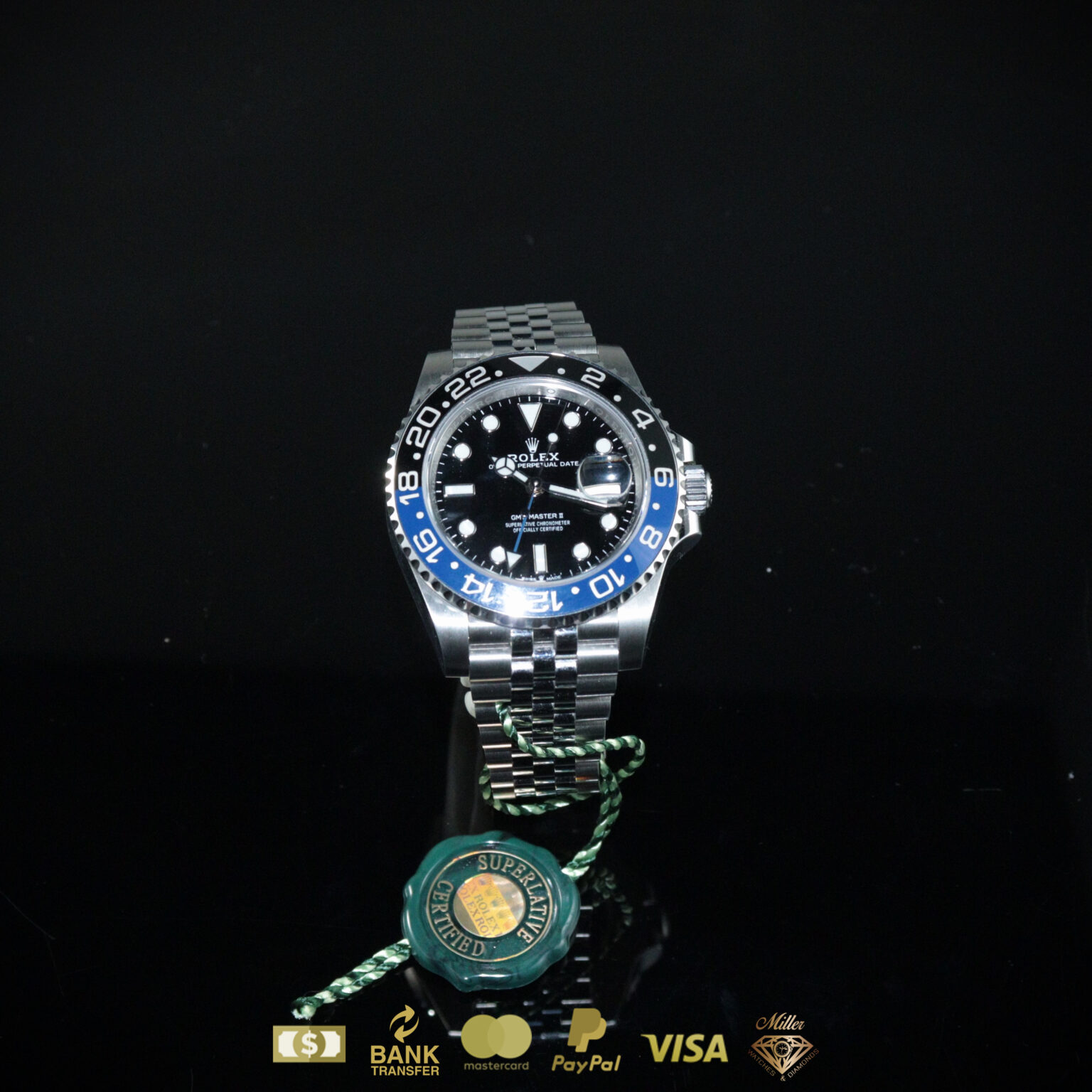 Rolex Batgirl – Miller Watches & Diamonds