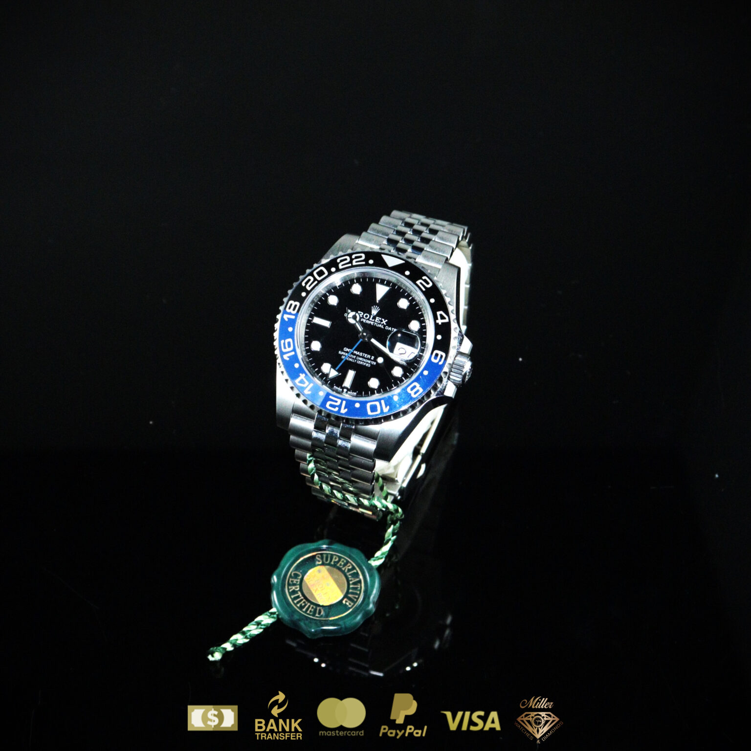 Rolex Batgirl – Miller Watches & Diamonds
