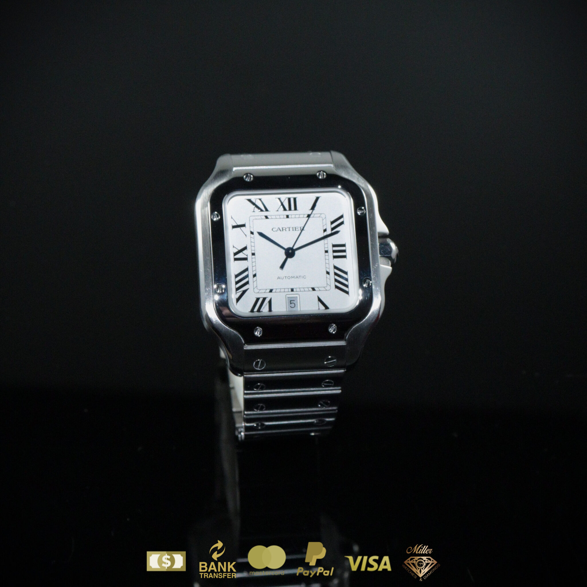 Cartier Santos Large – Miller Watches & Diamonds