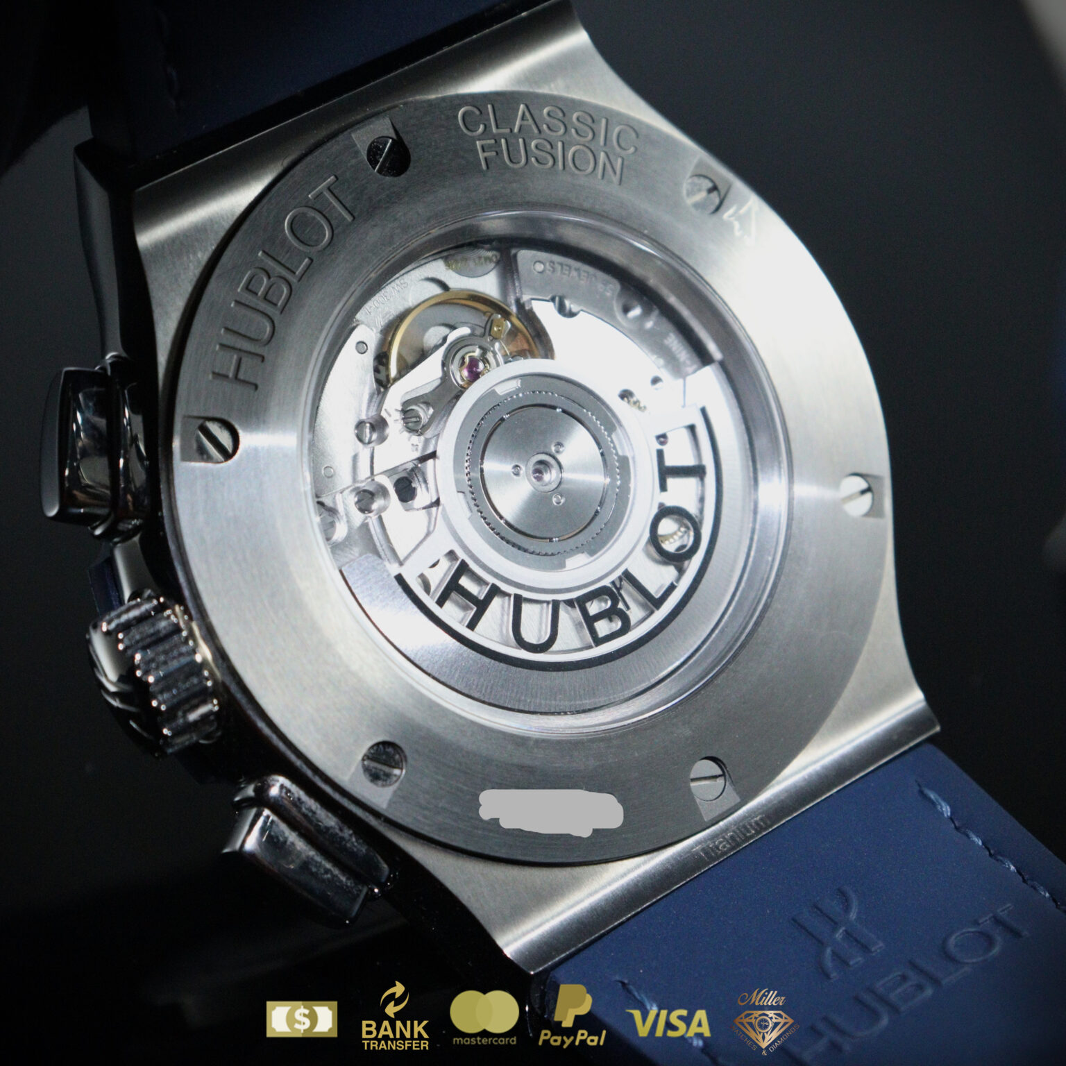 Hublot Classic Fusion cronógrafo azul 42 mm – Miller Watches & Diamonds