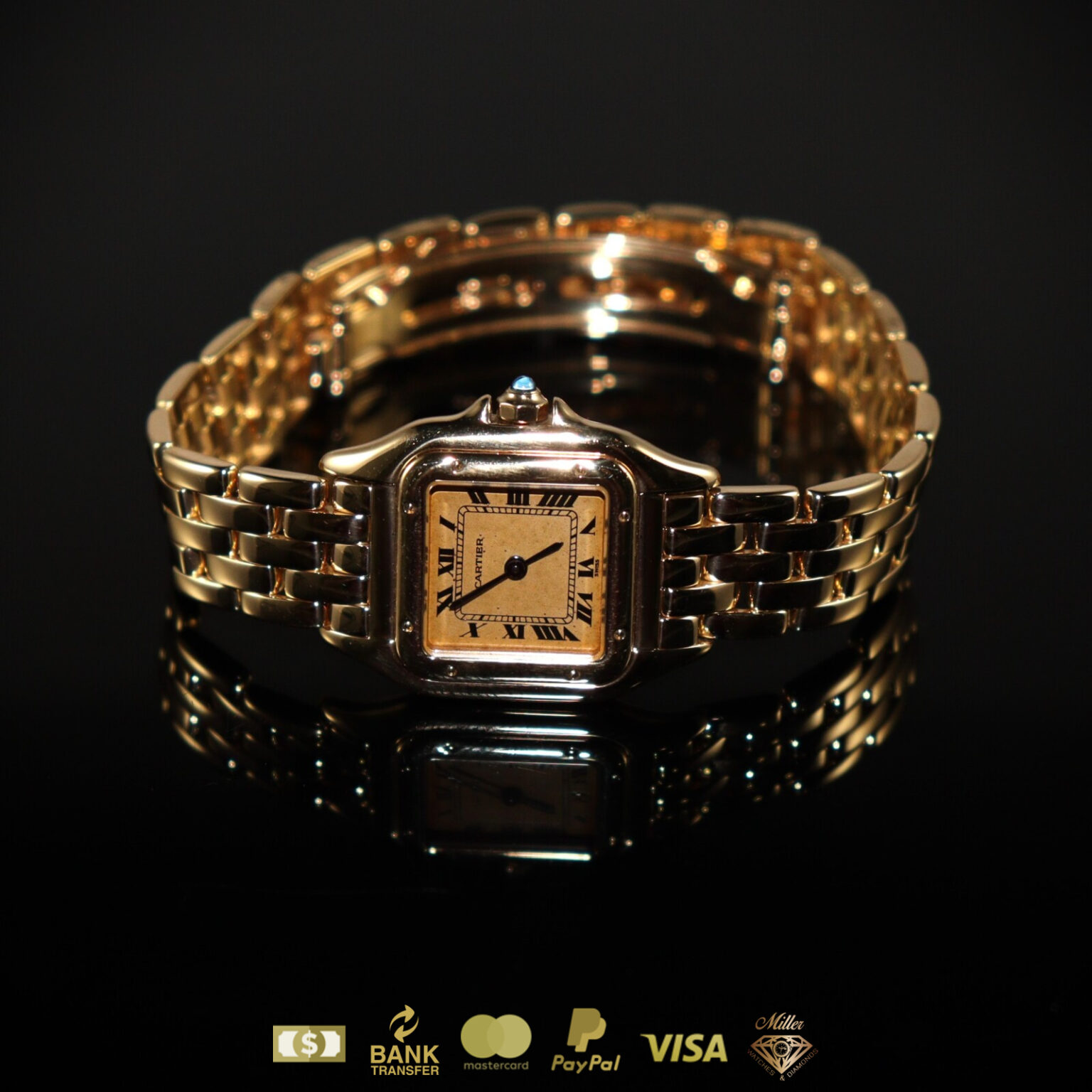 Cartier Panthere en Oro amarillo de 18k – Miller Watches & Diamonds